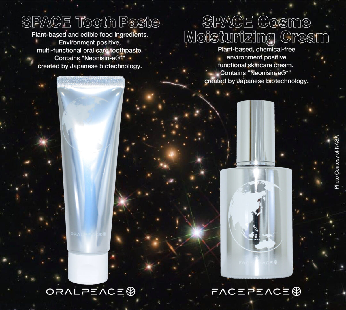 SPACE Toothpaste ORALPEACE Earth-friendly oral hygiene gel that can be ...